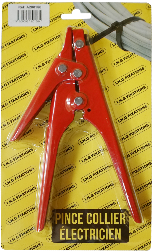 Pince à Rilsan - colliers de serrage 9 mm I.N.G. FIXATIONS